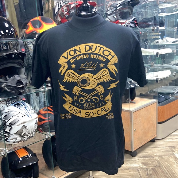 Von Dutch | Shirts | Mens Von Dutch Usa So Cal Black And Gold ...